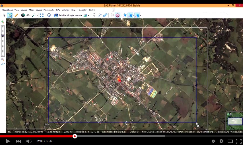 Descargar imágenes satelitales por SAS Planet | RODOLFO FRANCO WEB