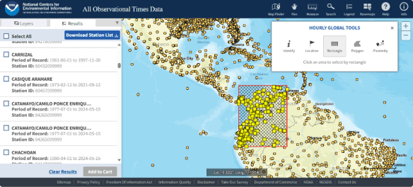 💠 NOAA Data | RODOLFO FRANCO WEB