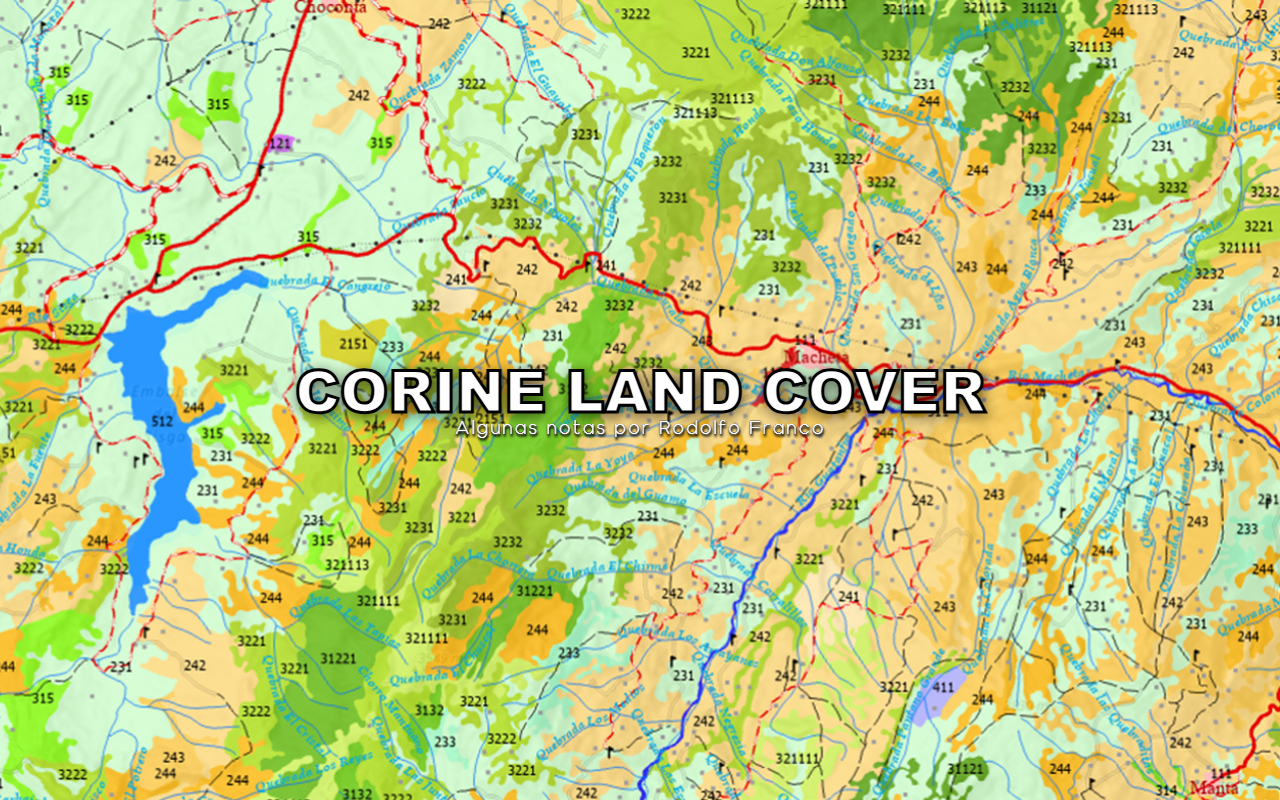 🛰️🌳 Corine Land Cover | RODOLFO FRANCO WEB