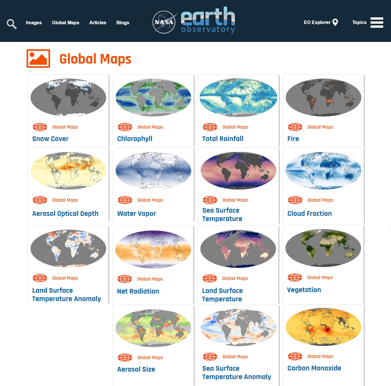 🔵 NASA Data | RODOLFO FRANCO WEB