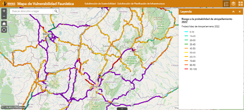 🇨🇴 Geodata Vías & Transporte | RODOLFO FRANCO WEB